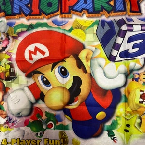 Mario Party Custom Wall Flag Banner Tapestry 2 X 3 Ft, N64 - Etsy