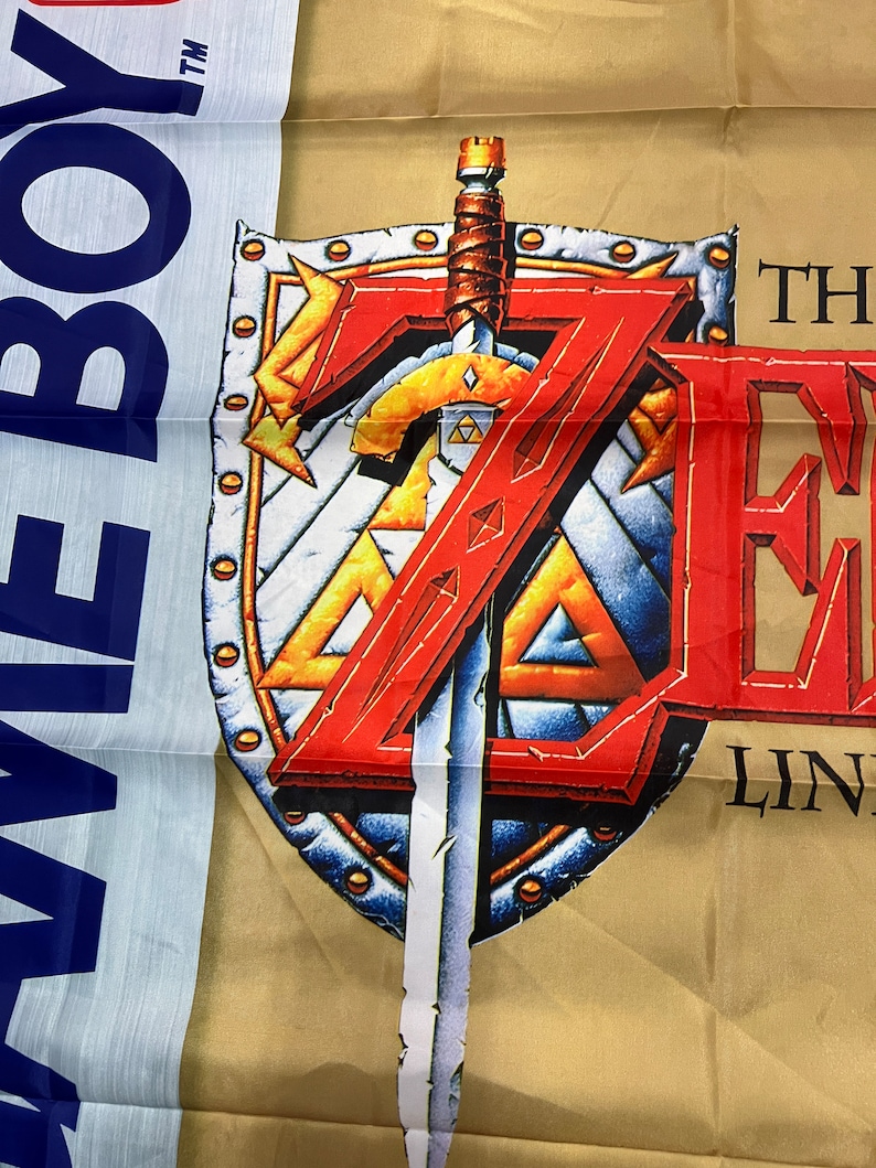 The Legend of Zelda Link's Awakening Custom Wall Flag Banner Tapestry 3 ...