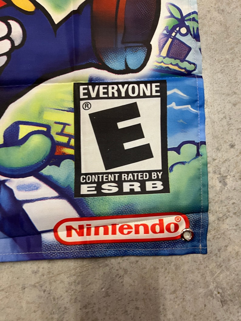 Mario and Luigi Superstar Saga Custom Wall Flag Banner Tapestry 3.25 X ...