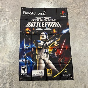 Star Wars Battlefront 2 Custom Wall Flag Banner Tapestry 2 X 3 Ft, PS2 ...