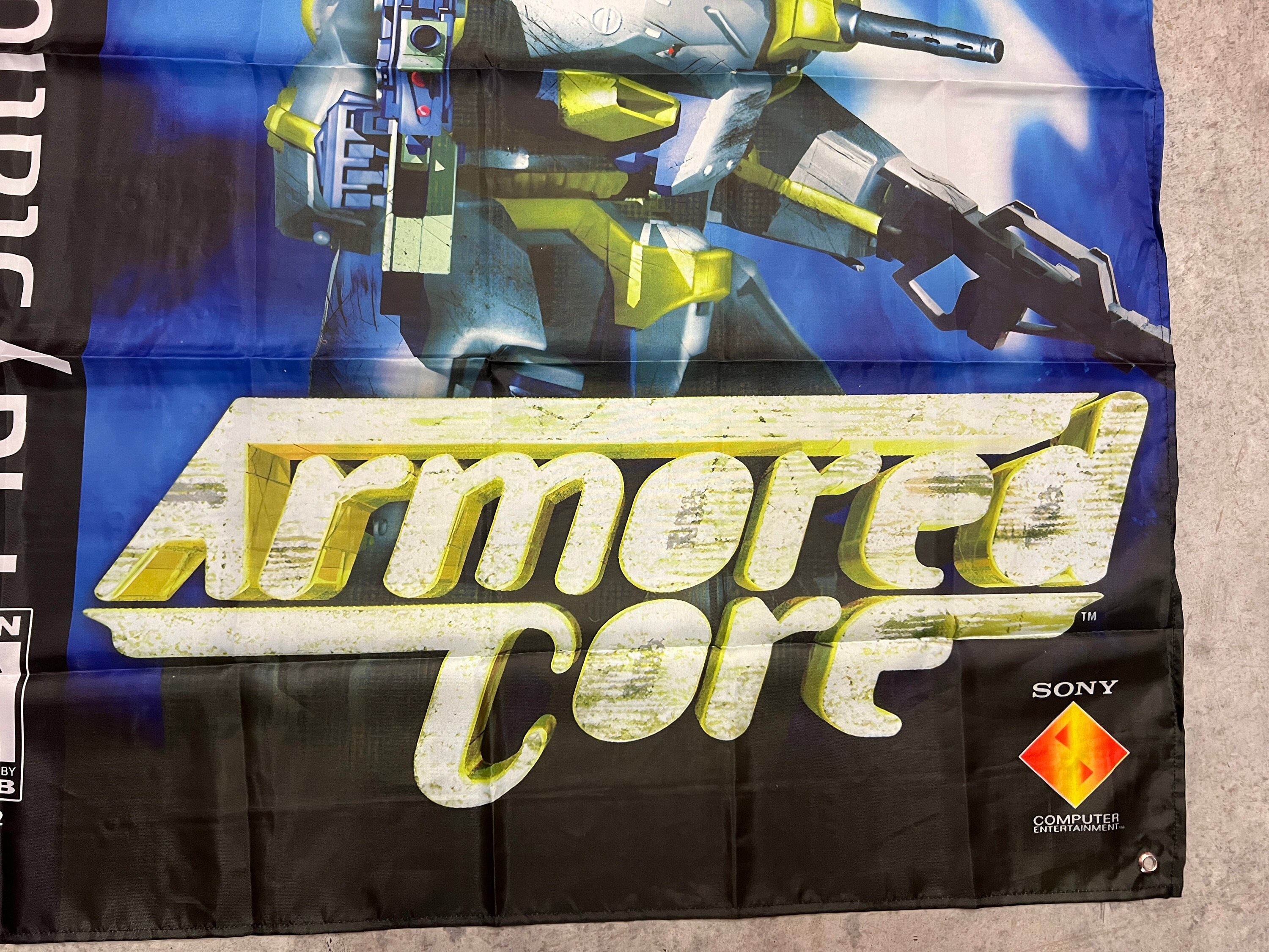 Armored Core Custom Wall Flag Banner Tapestry 3 X 3 Ft, PS1 ...