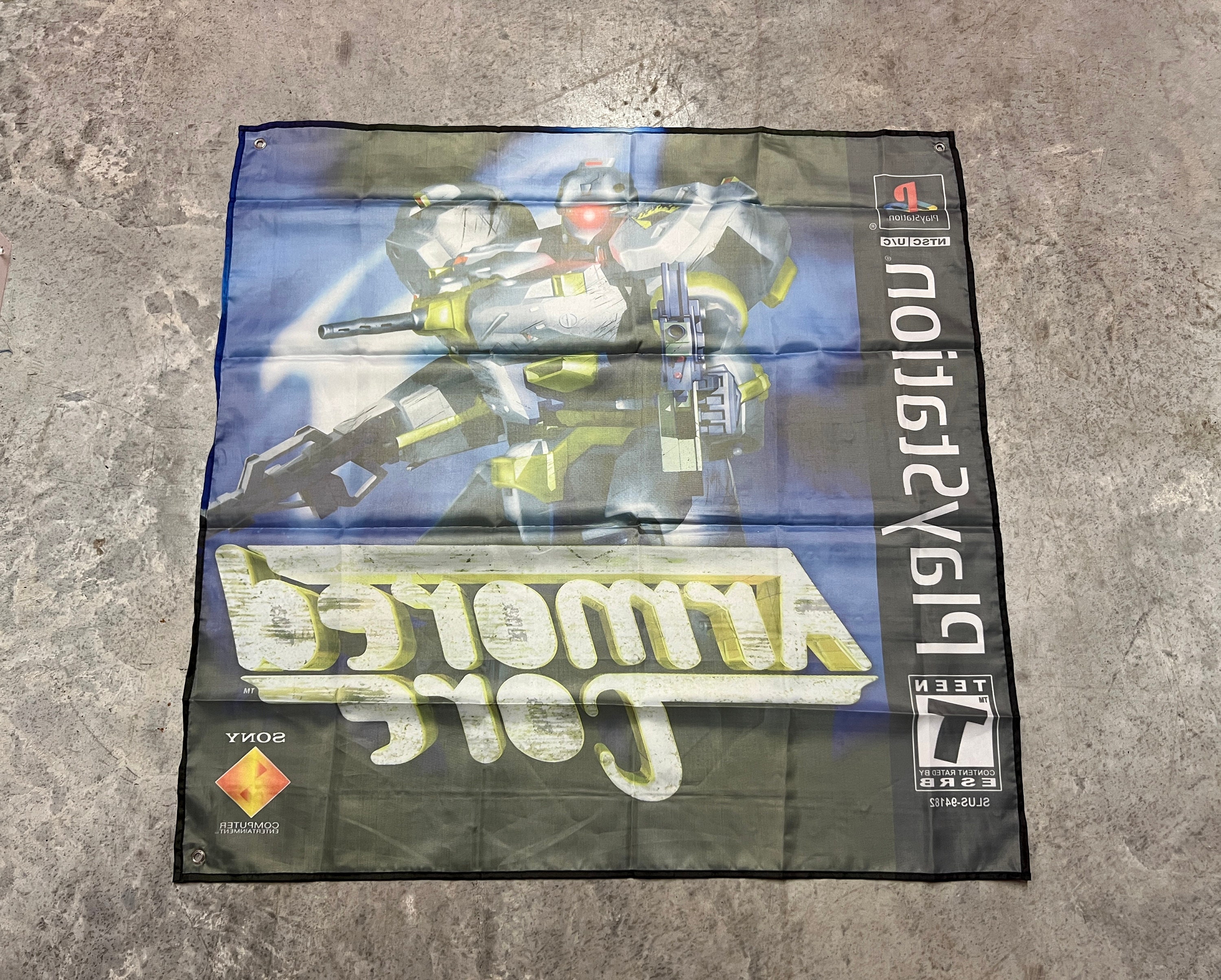 Armored Core Custom Wall Flag Banner Tapestry 3 X 3 Ft, PS1 ...