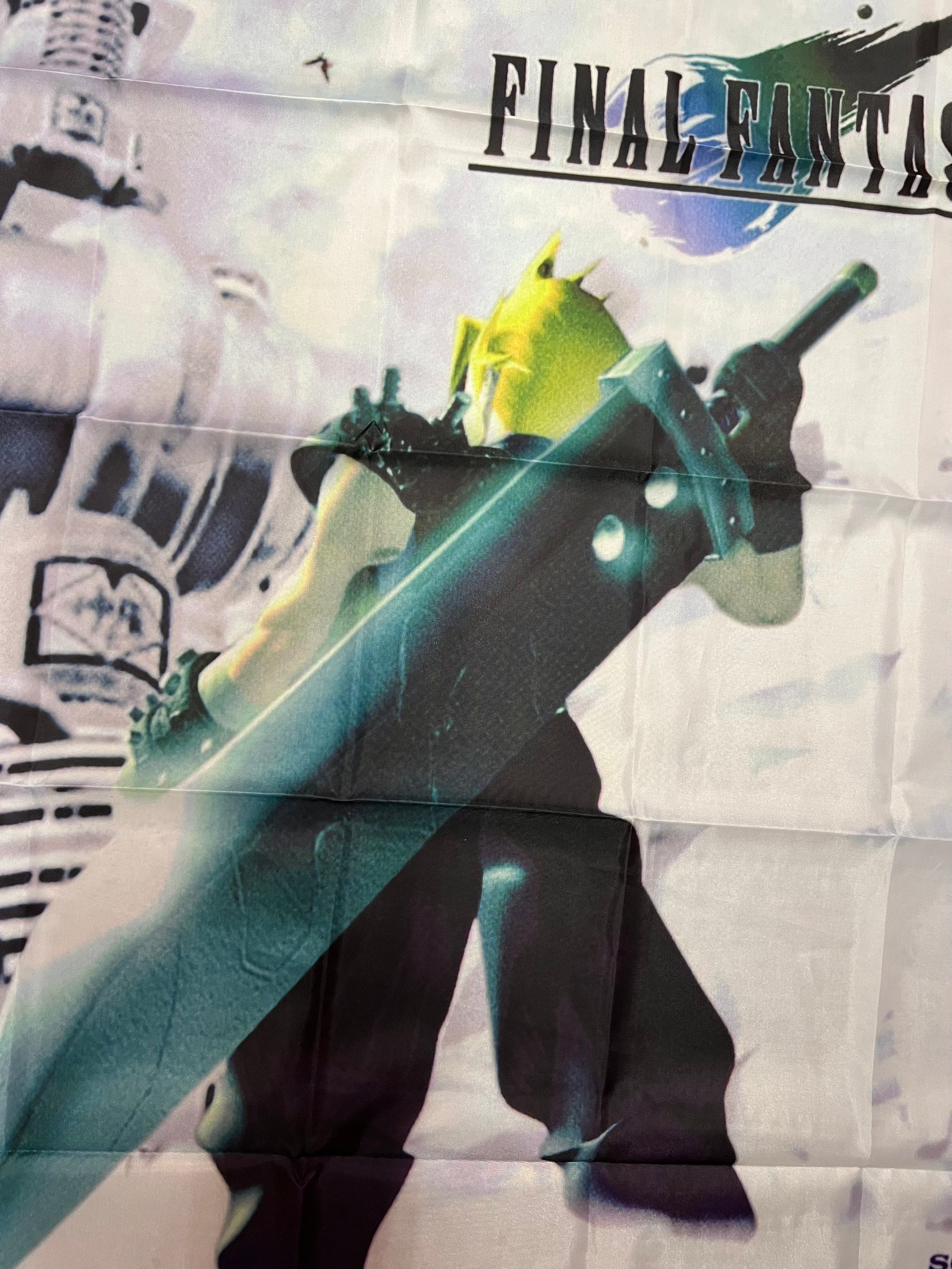 Final Fantasy 7 Custom Wall Flag Banner Tapestry 3 X 3 Ft - Etsy