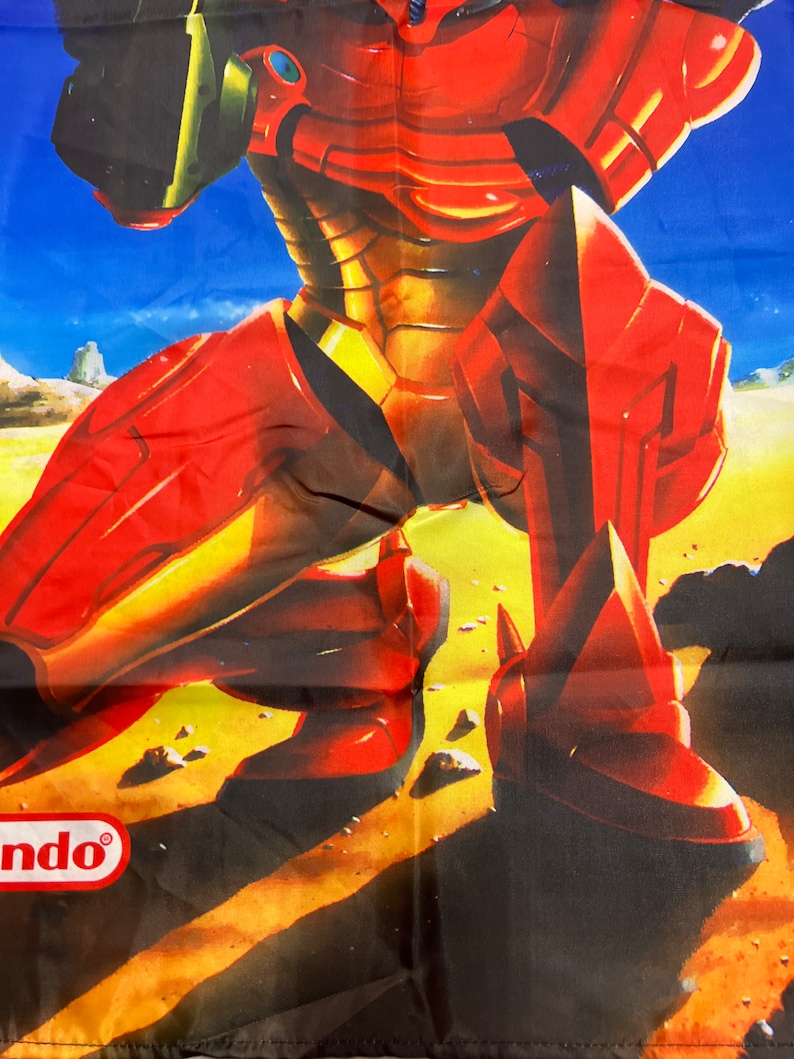 Metroid 2 Return of Samus Custom Wall Flag Banner Tapestry 3 X 3 Ft ...