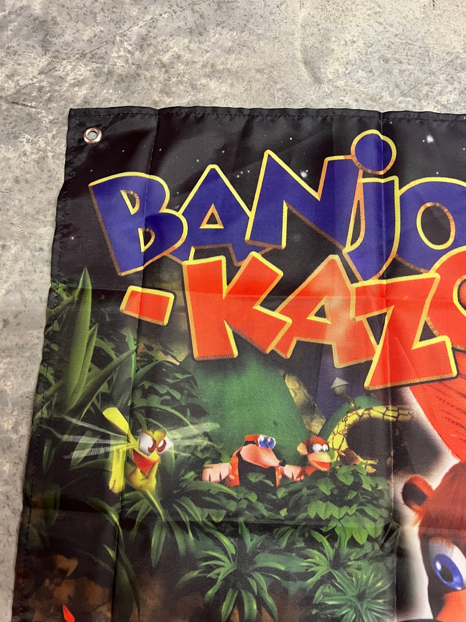 Banjo-kazooie Custom Wall Flag Banner Tapestry 2 X 3 Ft, N64 - Etsy