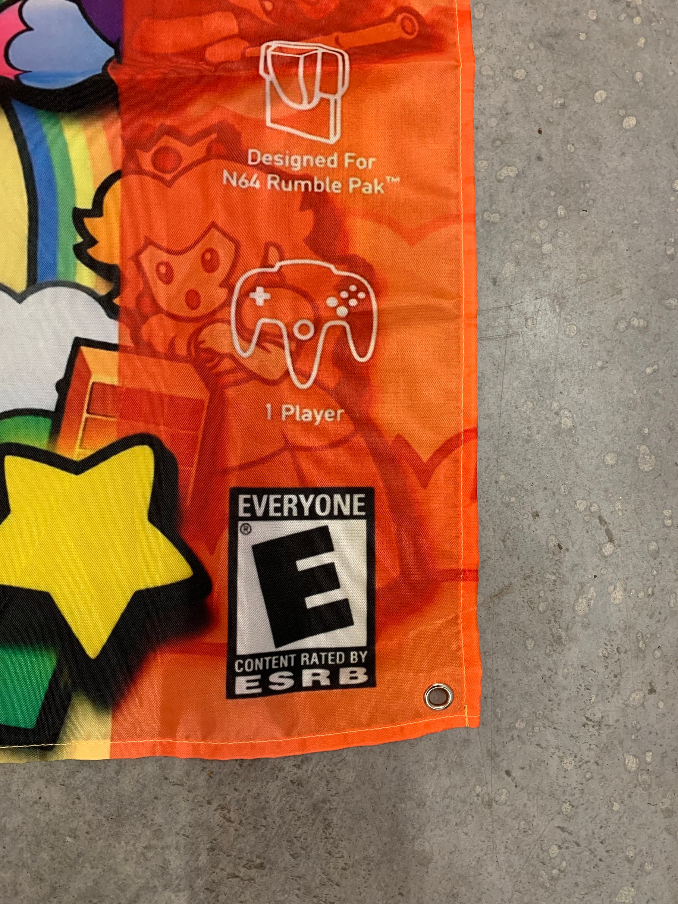 Paper Mario 64 Custom Wall Flag Banner Tapestry 2 X 3 Ft, N64 - Etsy