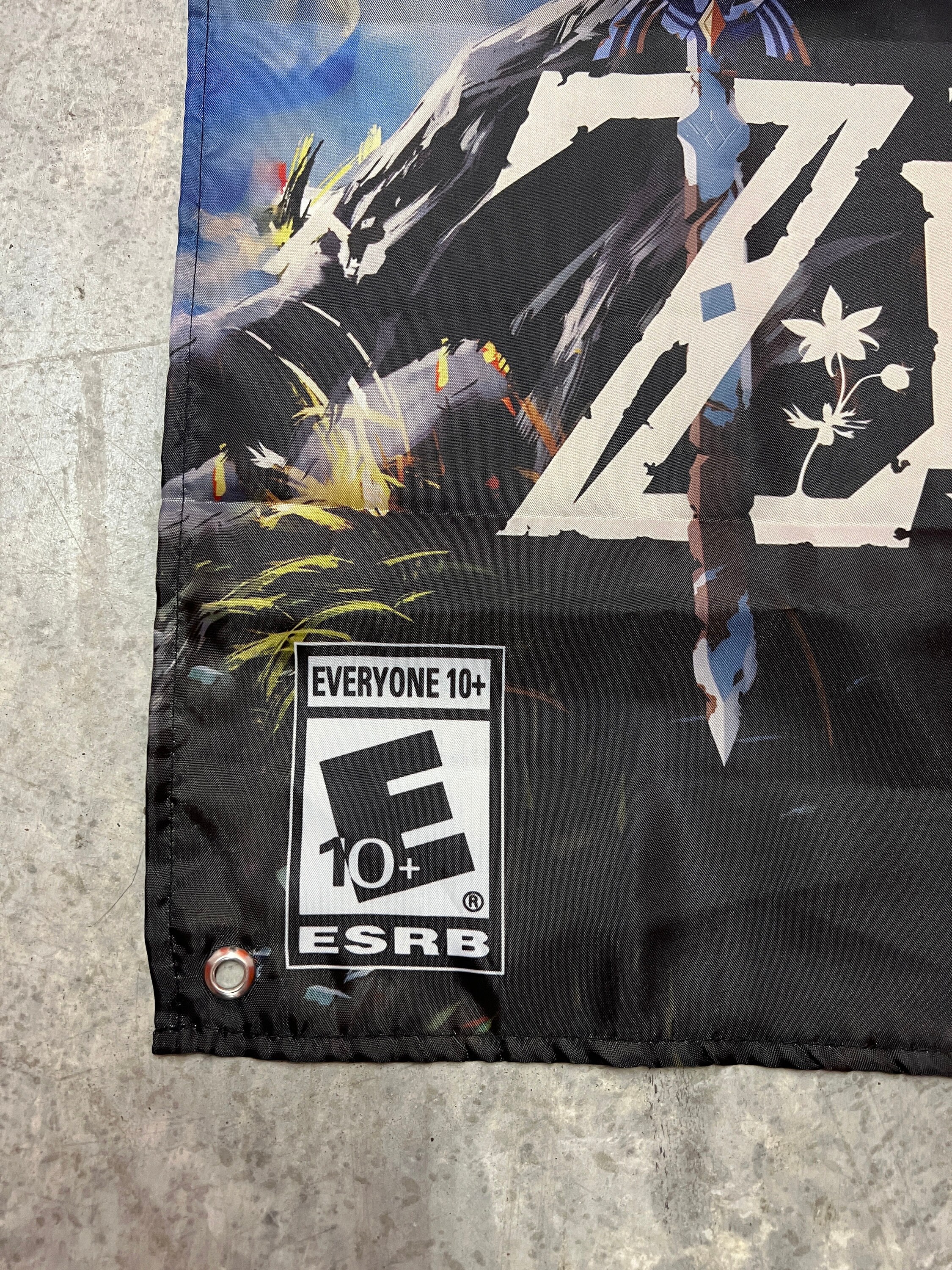 The Legend of Zelda Breath of the Wild Nintendo Switch Custom Wall Flag ...