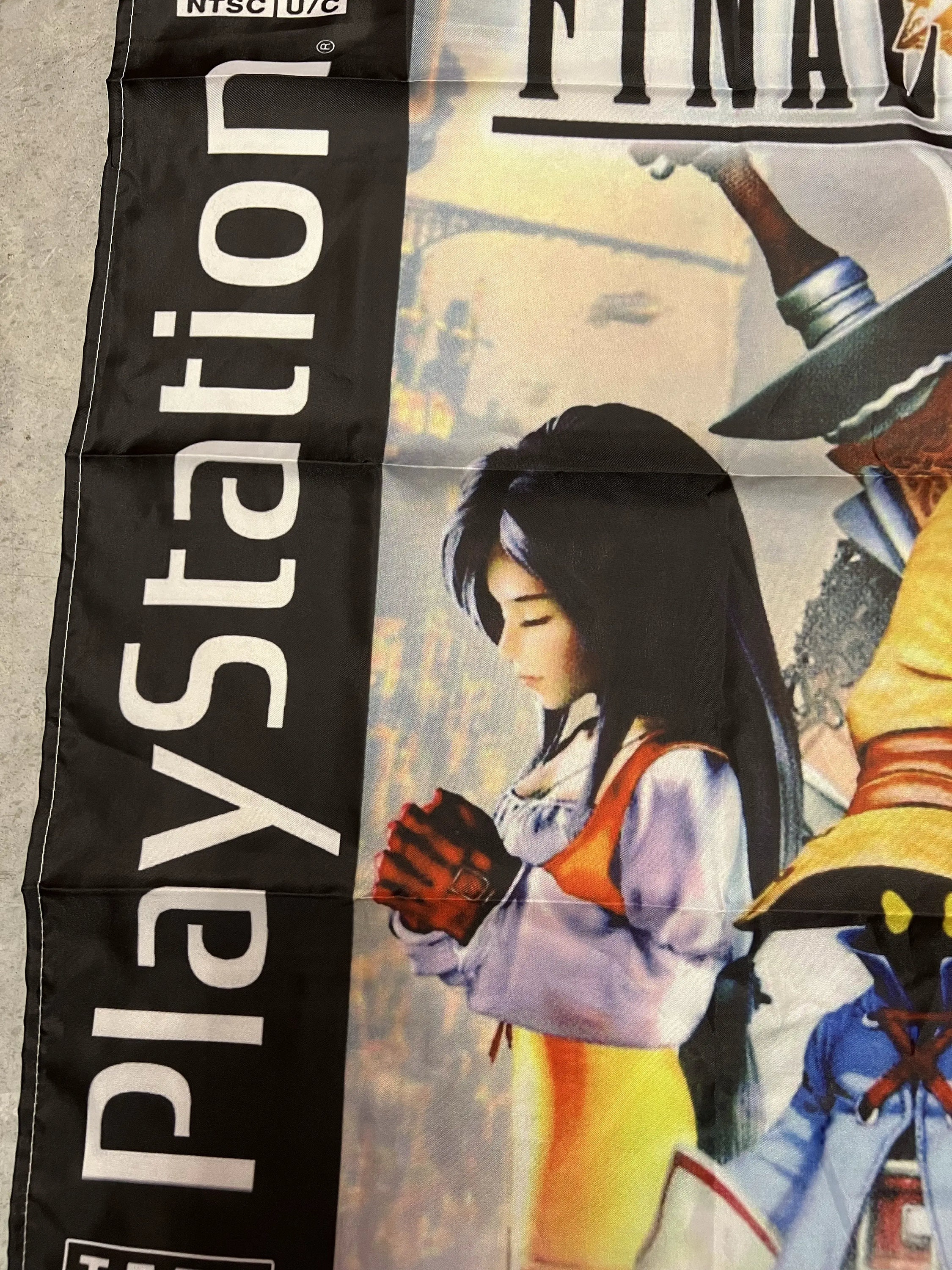 Final Fantasy 9 IX Custom Wall Flag Banner Tapestry 3 X 3 Ft, PS1 ...