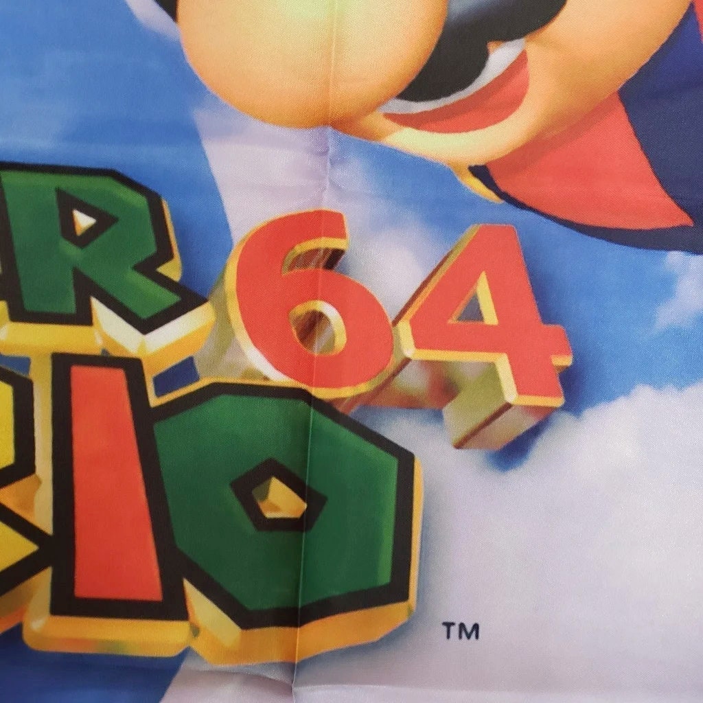 Super Mario 64 Custom Wall Flag Banner Tapestry 2 X 3 Ft, N64 - Etsy