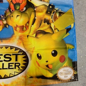 Super Smash Bros Melee Custom Wall Flag Banner Tapestry 2 X 3 Ft ...