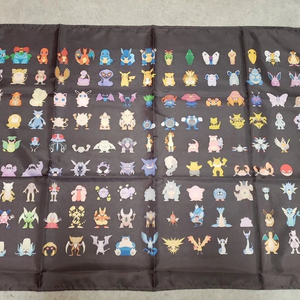 All Gen 1 Pokemon 151 Custom Wall Flag Banner Tapestry 2 X 3 Ft - Etsy