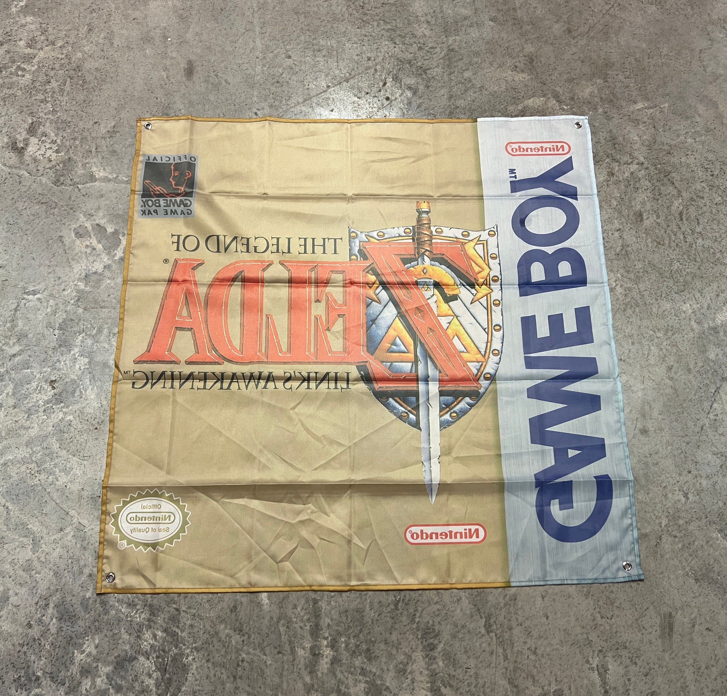 The Legend of Zelda Link's Awakening Custom Wall Flag Banner Tapestry 3 ...