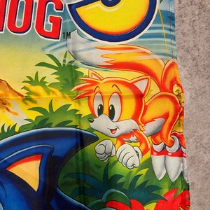 Sonic the Hedgehog 3 Custom Wall Flag Banner Tapestry 2 X 3 Ft, Sega ...