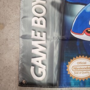 Pokemon Sapphire Version Custom Wall Flag Banner Tapestry 3 X 3 Ft, GBA ...