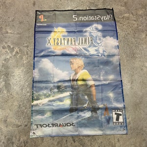 Final Fantasy X Custom Wall Flag Banner Tapestry 2 X 3 Ft, PS2 ...