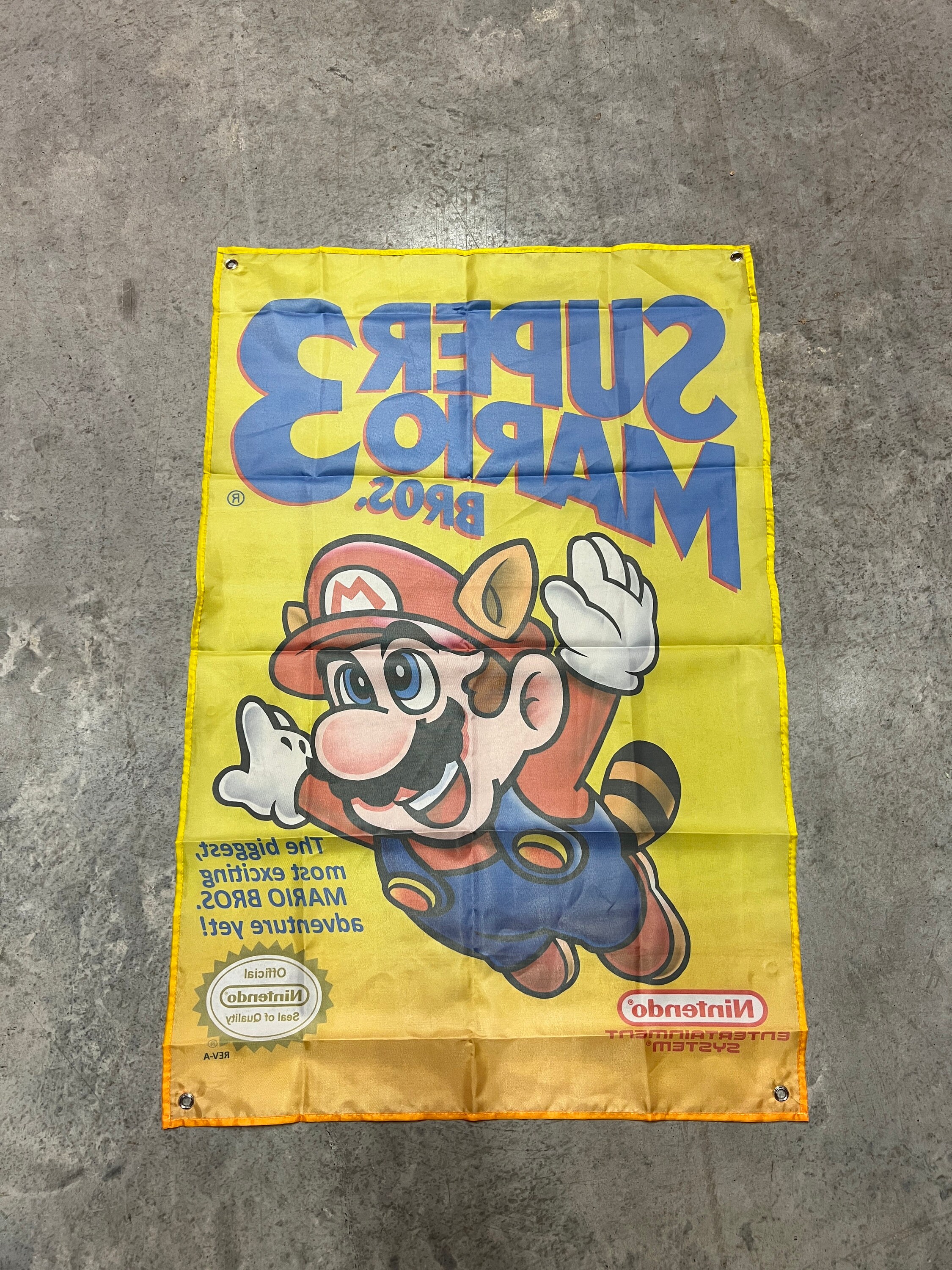 Super Mario Bros 3 Custom Wall Flag Banner Tapestry 2 X 3 Ft, NES - Etsy