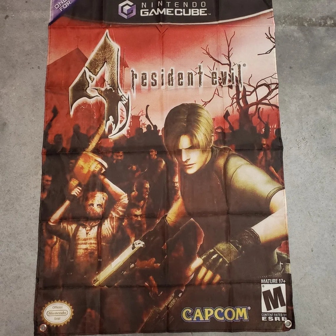 Resident Evil 4 Custom Wall Flag Banner Tapestry 2 X 3 Ft, Gamecube - Etsy