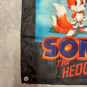 Sonic the Hedgehog 2 Custom Wall Flag Banner Tapestry 2 X 3 Ft, Sega ...