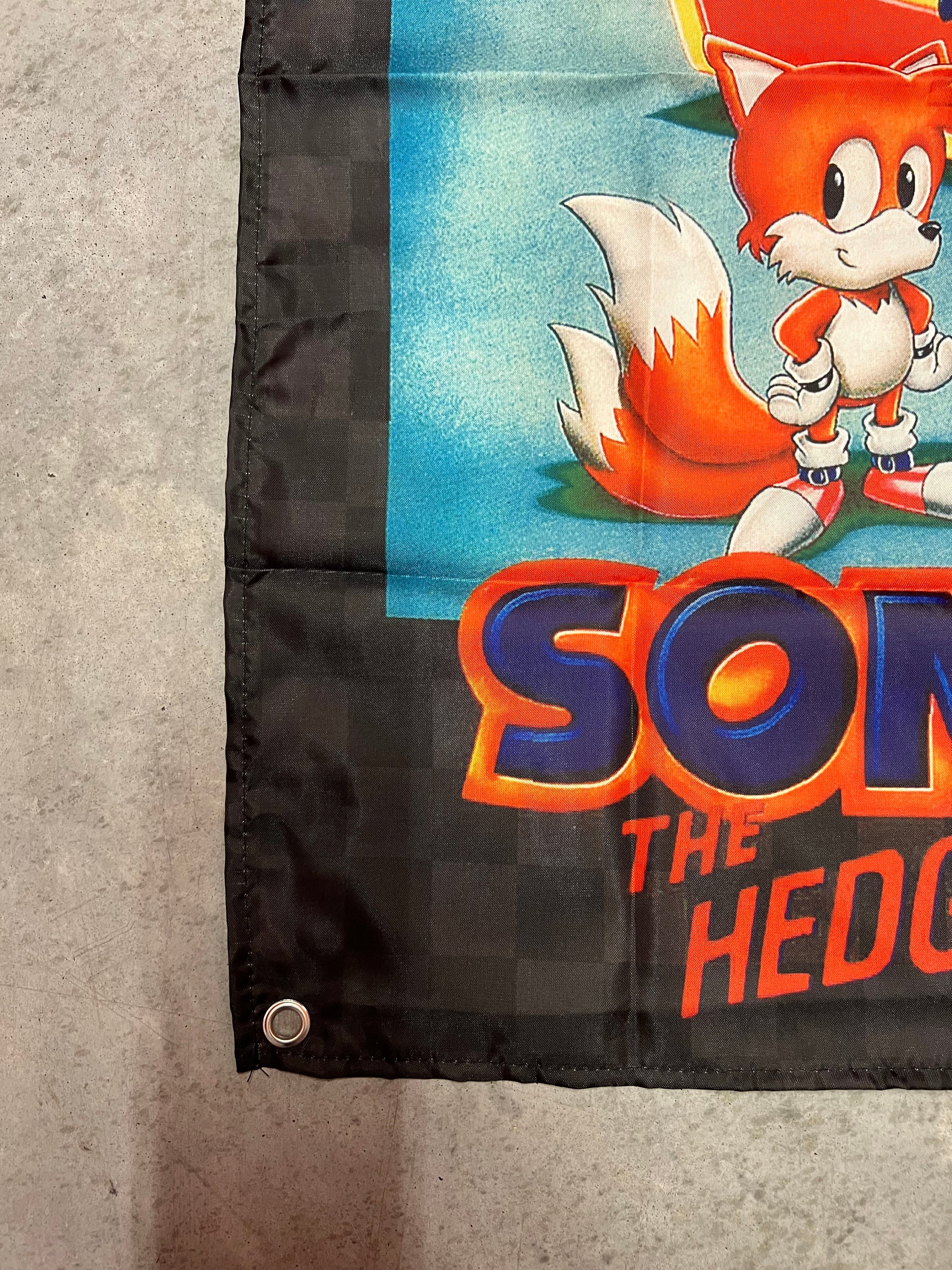 Sonic the Hedgehog 2 Custom Wall Flag Banner Tapestry 2 X 3 Ft, Sega ...