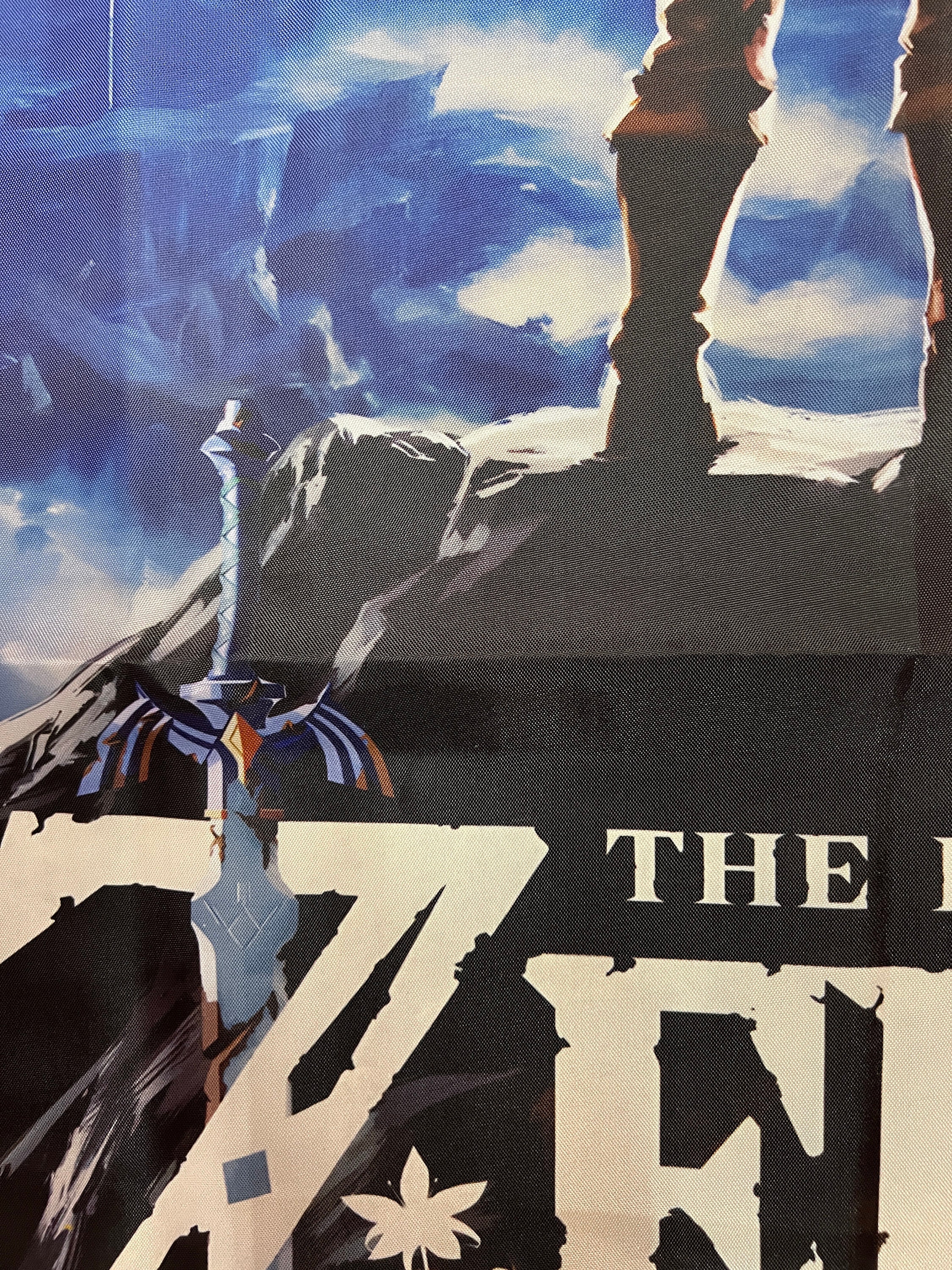 The Legend of Zelda Breath of the Wild Nintendo Switch Custom Wall Flag ...