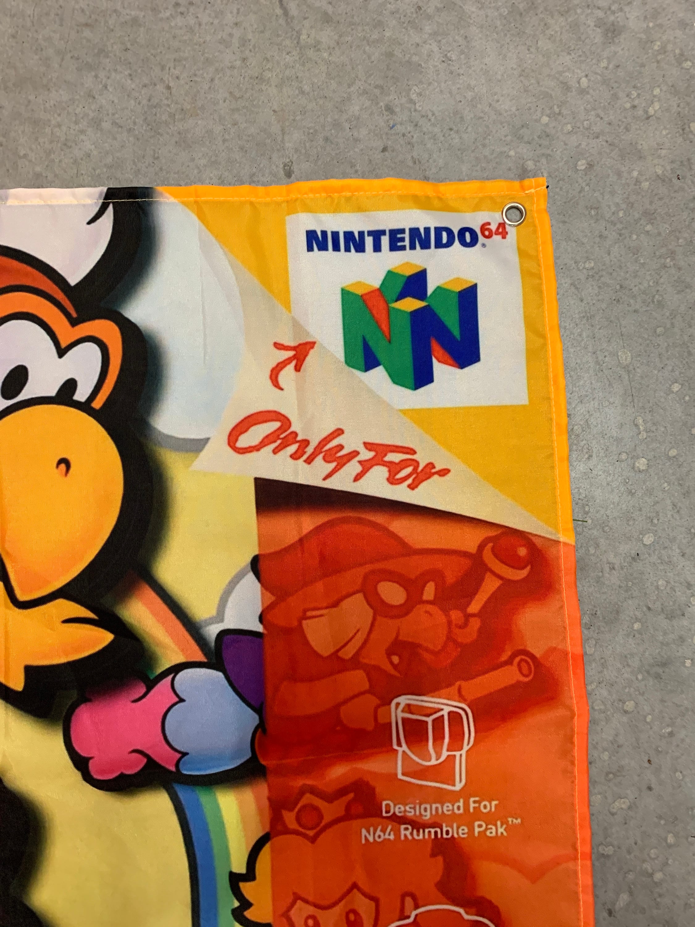 Paper Mario 64 Custom Wall Flag Banner Tapestry 2 X 3 Ft, N64 - Etsy