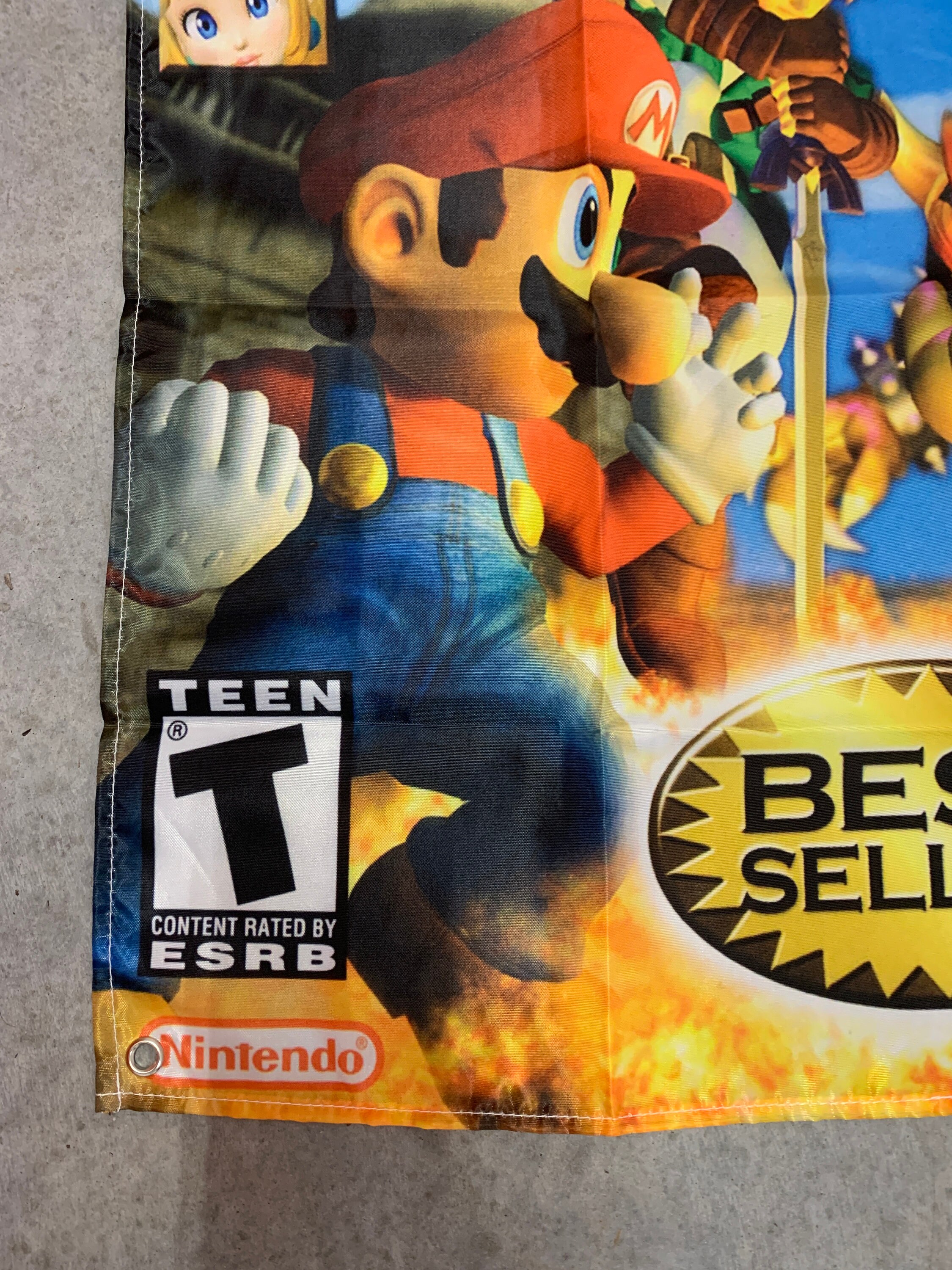 Super Smash Bros Melee Custom Wall Flag Banner Tapestry 2 X 3 Ft ...