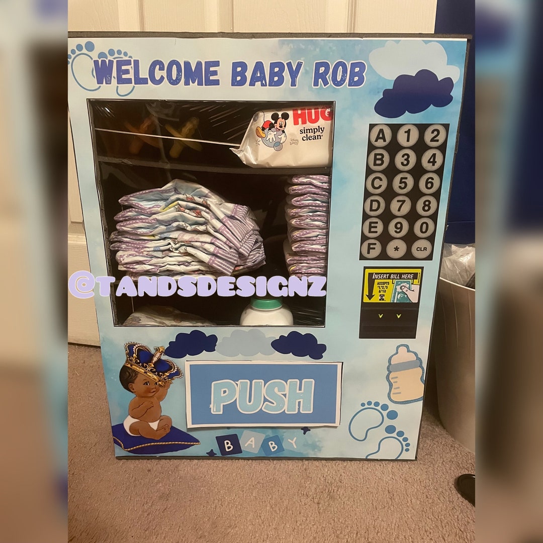 Baby Shower Girl/boy Vending Machine Filled - Etsy