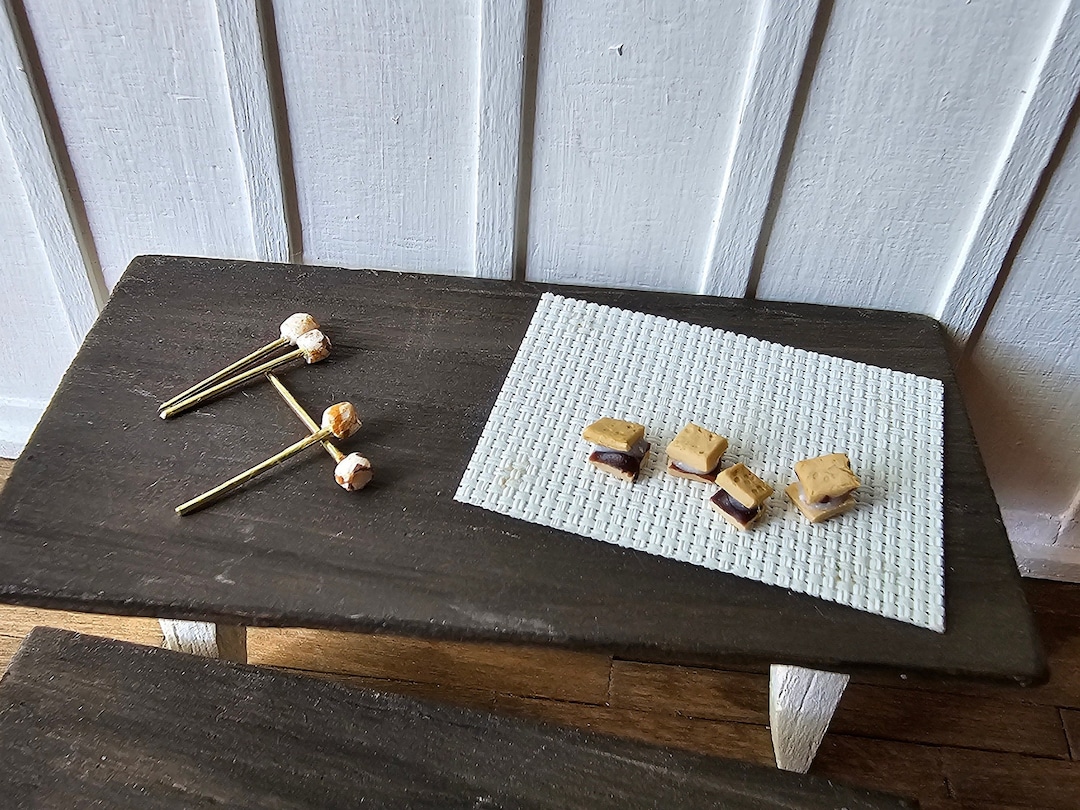1:24 Scale Toasted Marshmallow OR Smores Set of Four - Etsy
