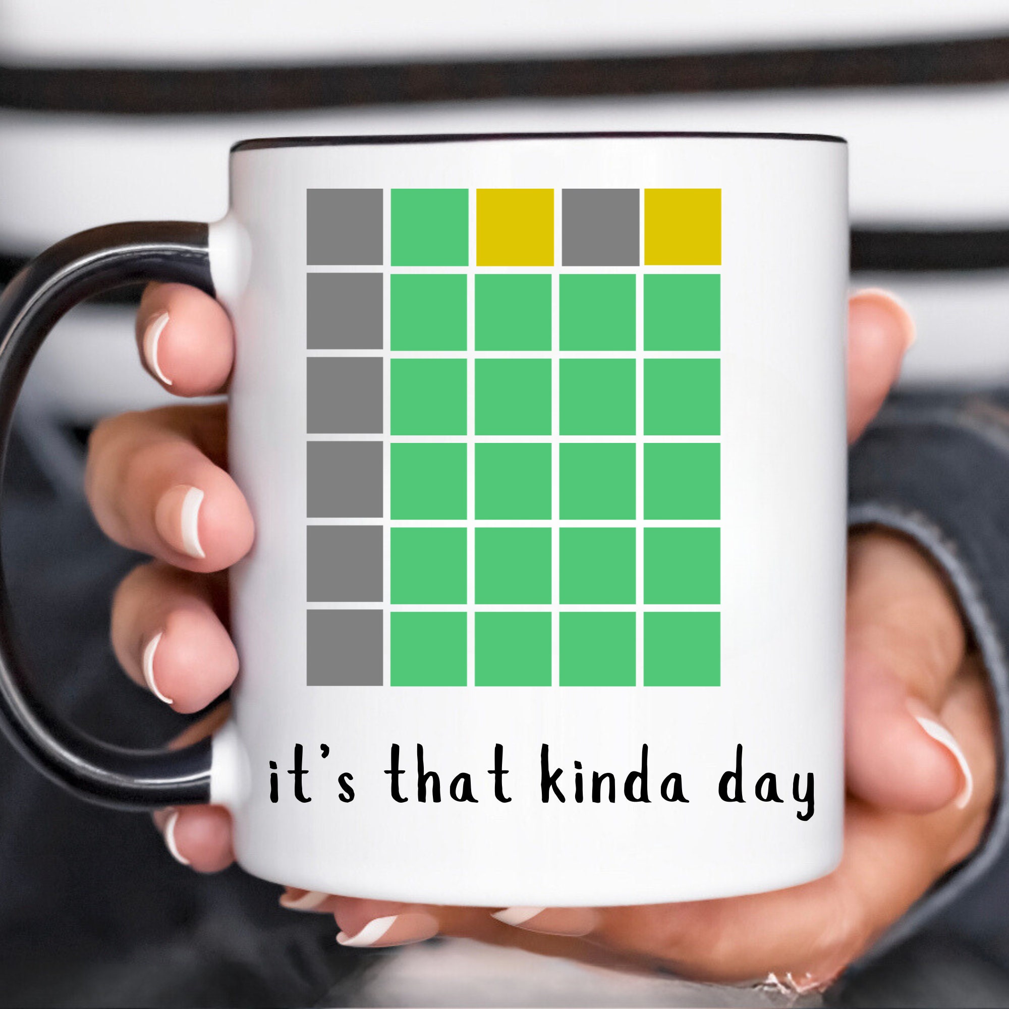 Wordle Coffee Mug, Funny Meme Awesome & Cool Top Selling Gift Idea for ...