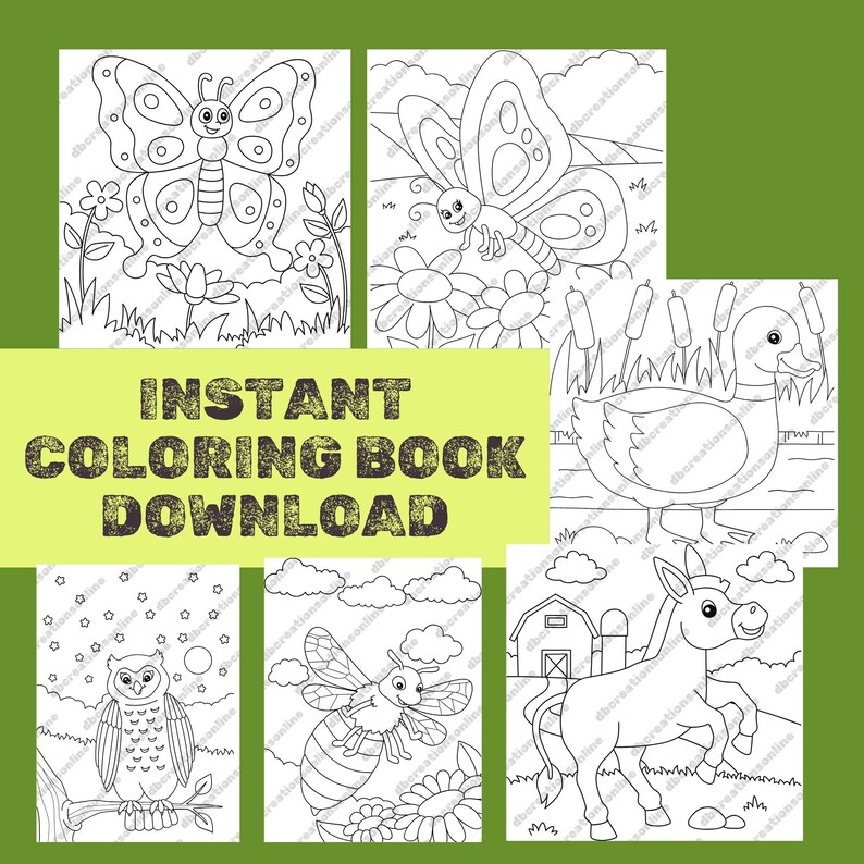 29 Printable Farm Coloring Pages for Kids, Toddlers, Preschoolers ...