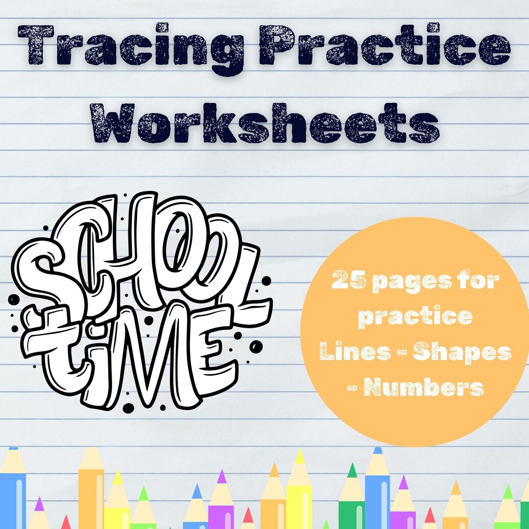 Preschool Worksheet, Tracing Worksheet, Printable Activities, Dot to ...