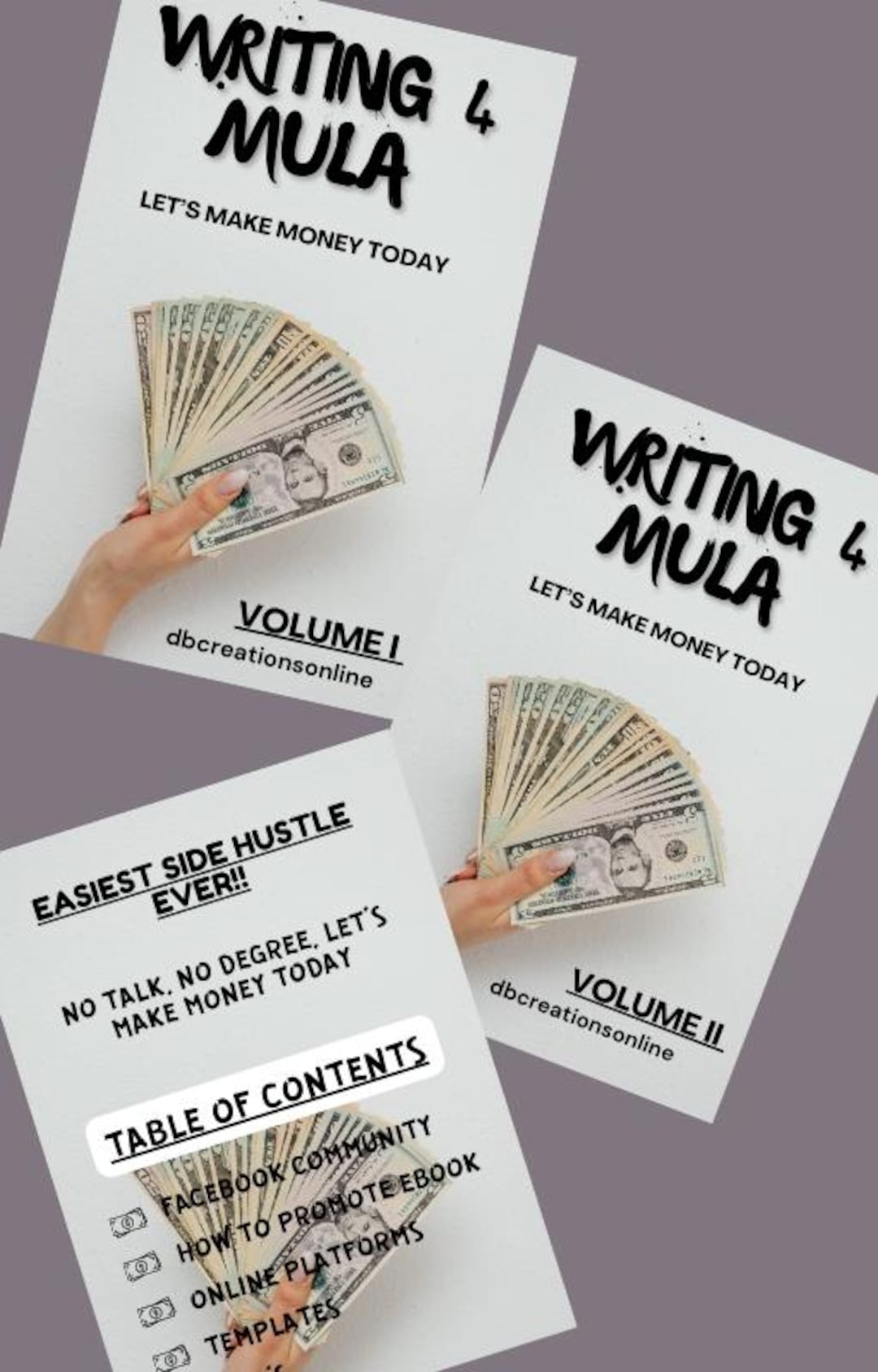 Writing for Mula I&II, Side Job, Write Envelopes, Envelopes for Money ...