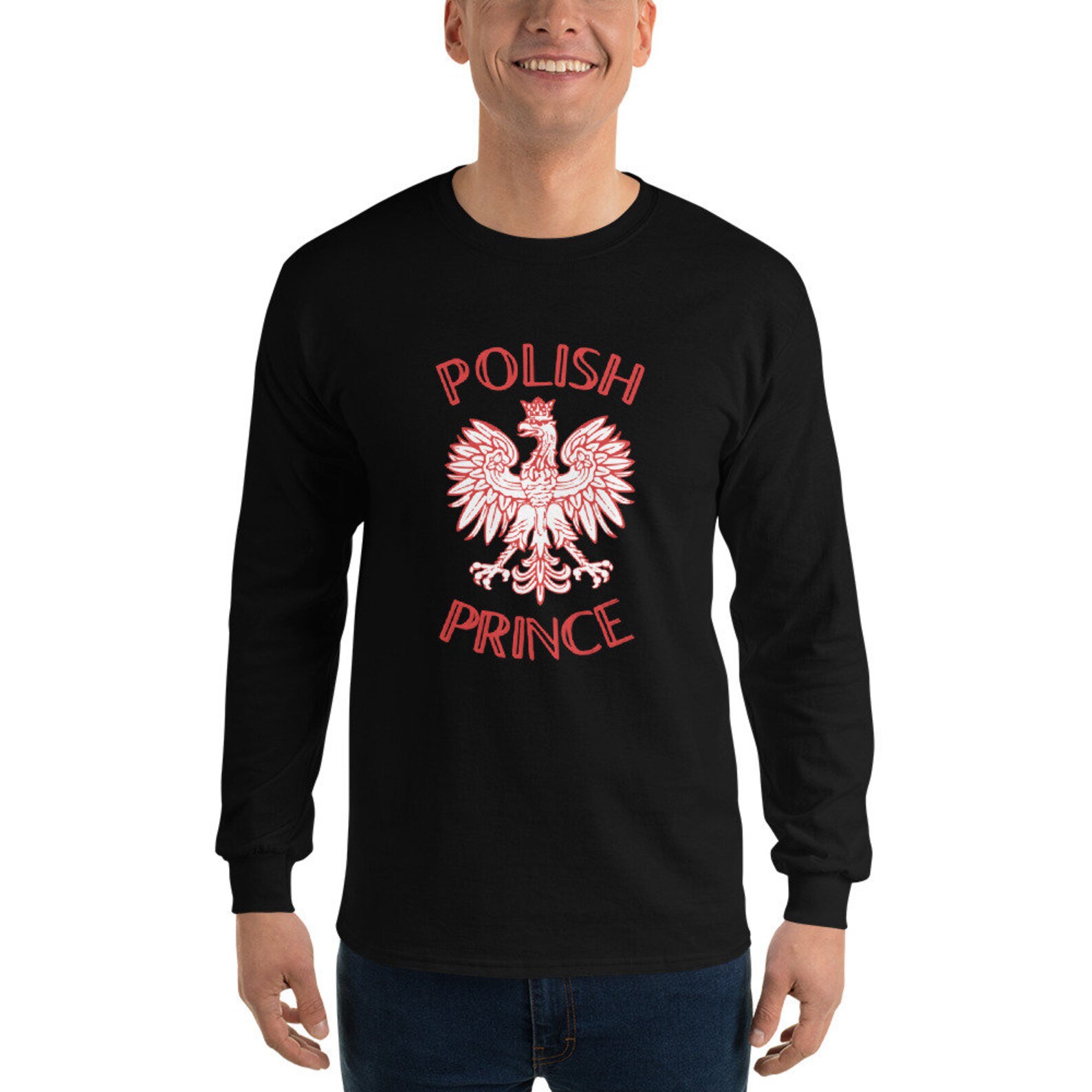 Polish Prince Men’s Long Sleeve Shirt - Etsy