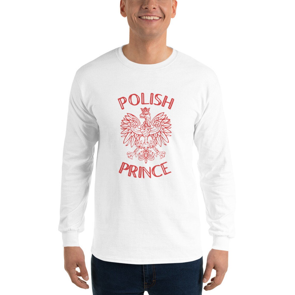 Polish Prince Men’s Long Sleeve Shirt - Etsy