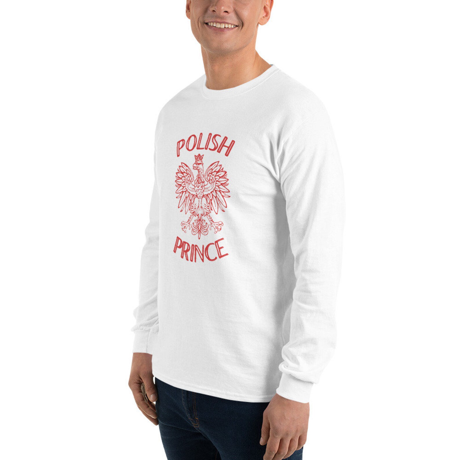 Polish Prince Men’s Long Sleeve Shirt - Etsy