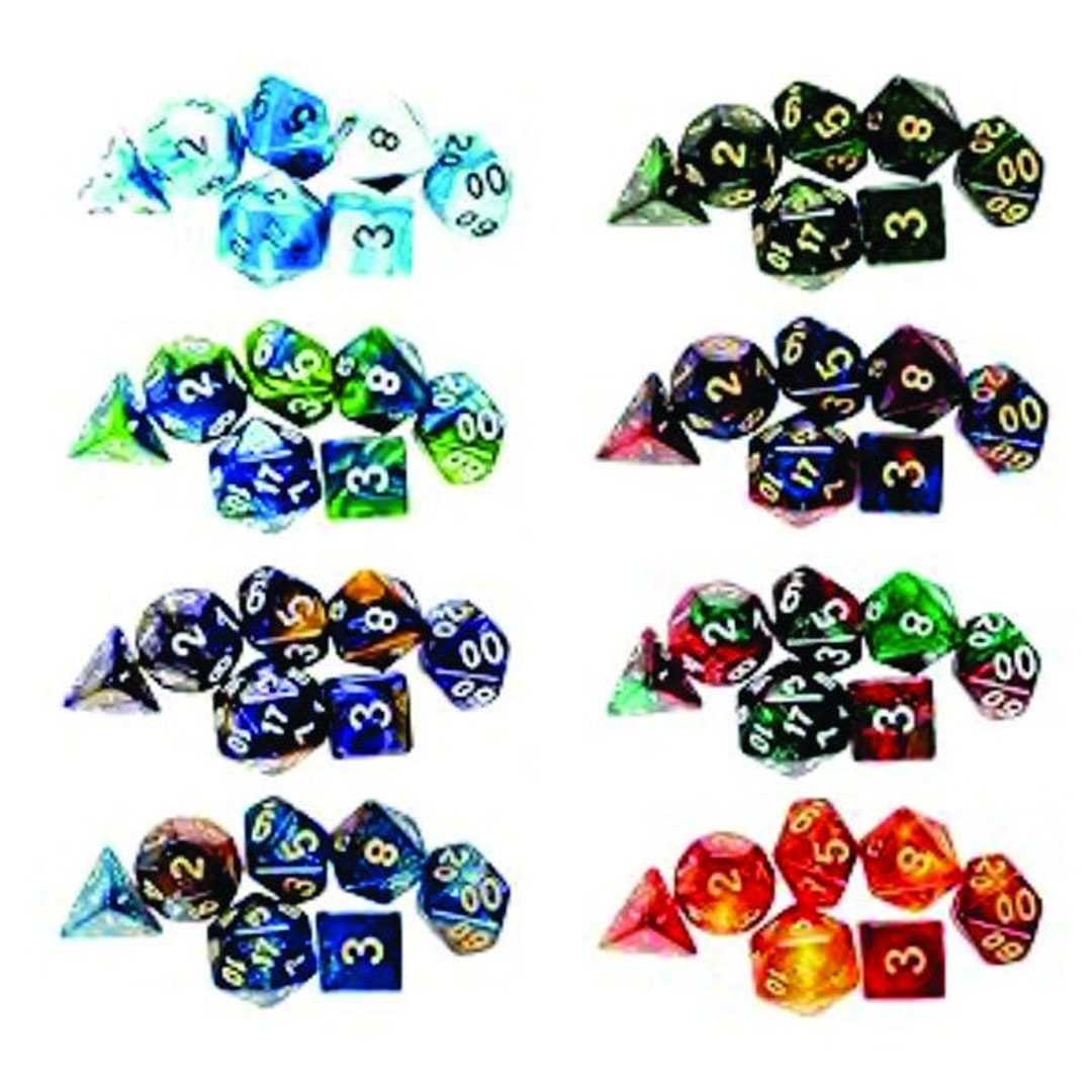 Fusion Dice in Matching Sets | DND, Roleplay, and Tabletop Games - Etsy