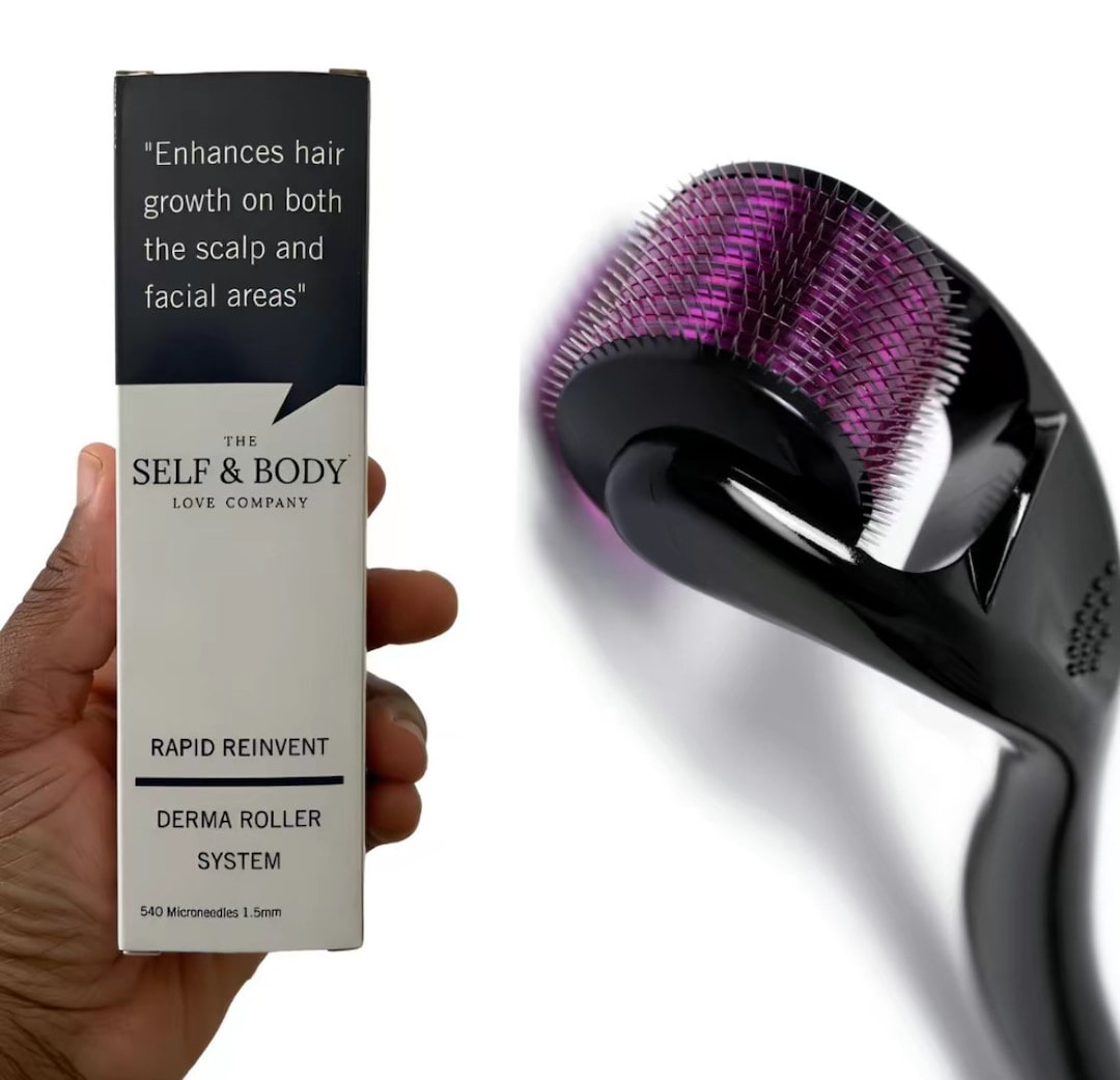 1.5mm Derma Roller: Hair & Beard Growth Microneedling System - Etsy
