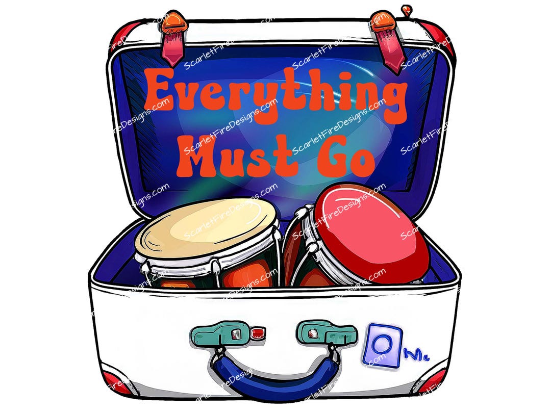 Goose the Band Everything Must Go Album & Spring Tour 2025 3-inch Round ...