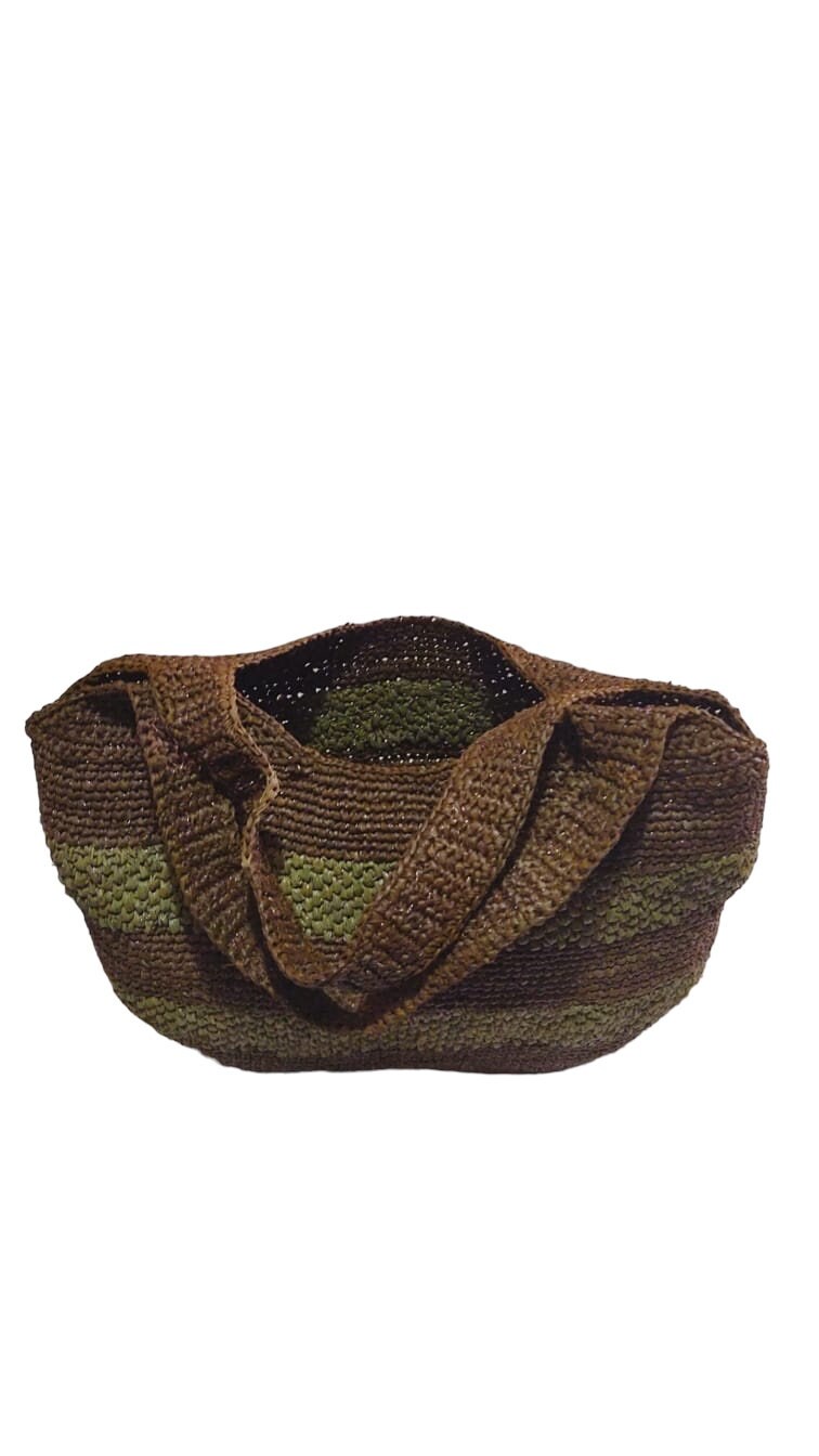 Madagascar Raffia Bag - Moutarde - Etsy