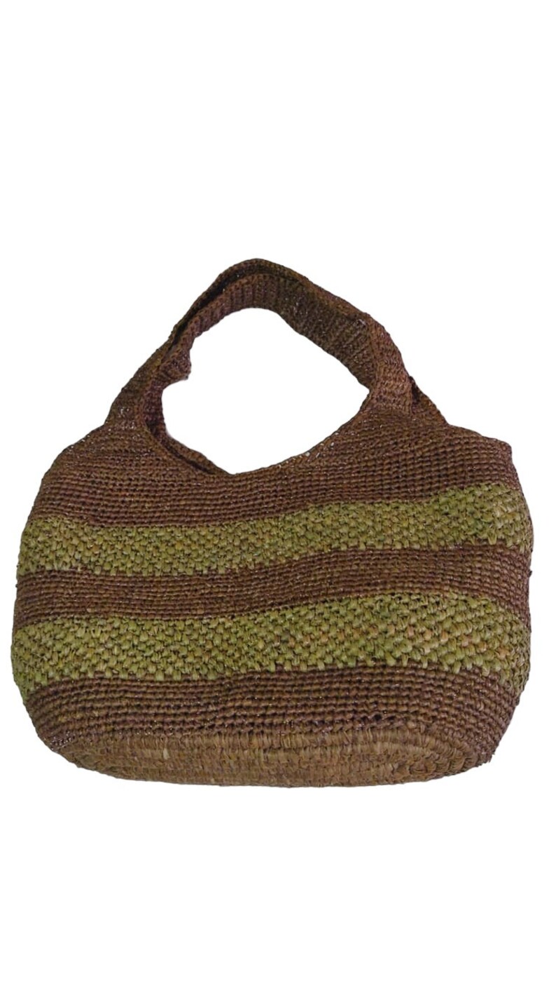 Madagascar Raffia Bag - Moutarde - Etsy