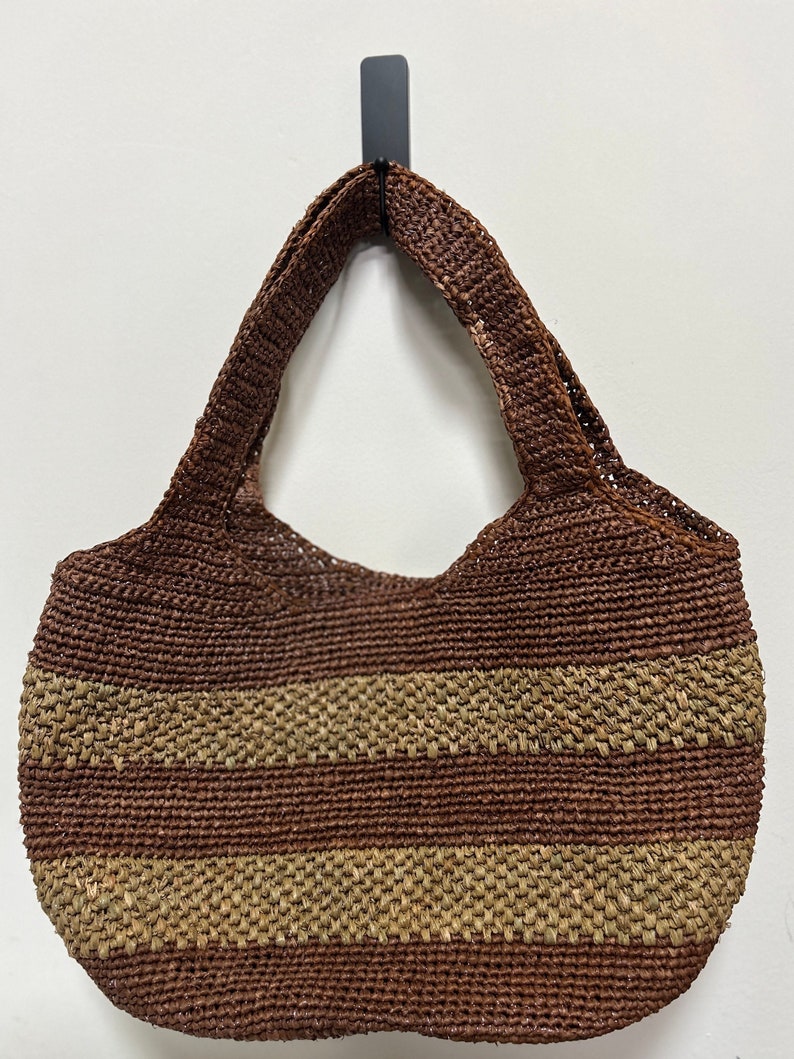 Madagascar Raffia Bag - Moutarde - Etsy