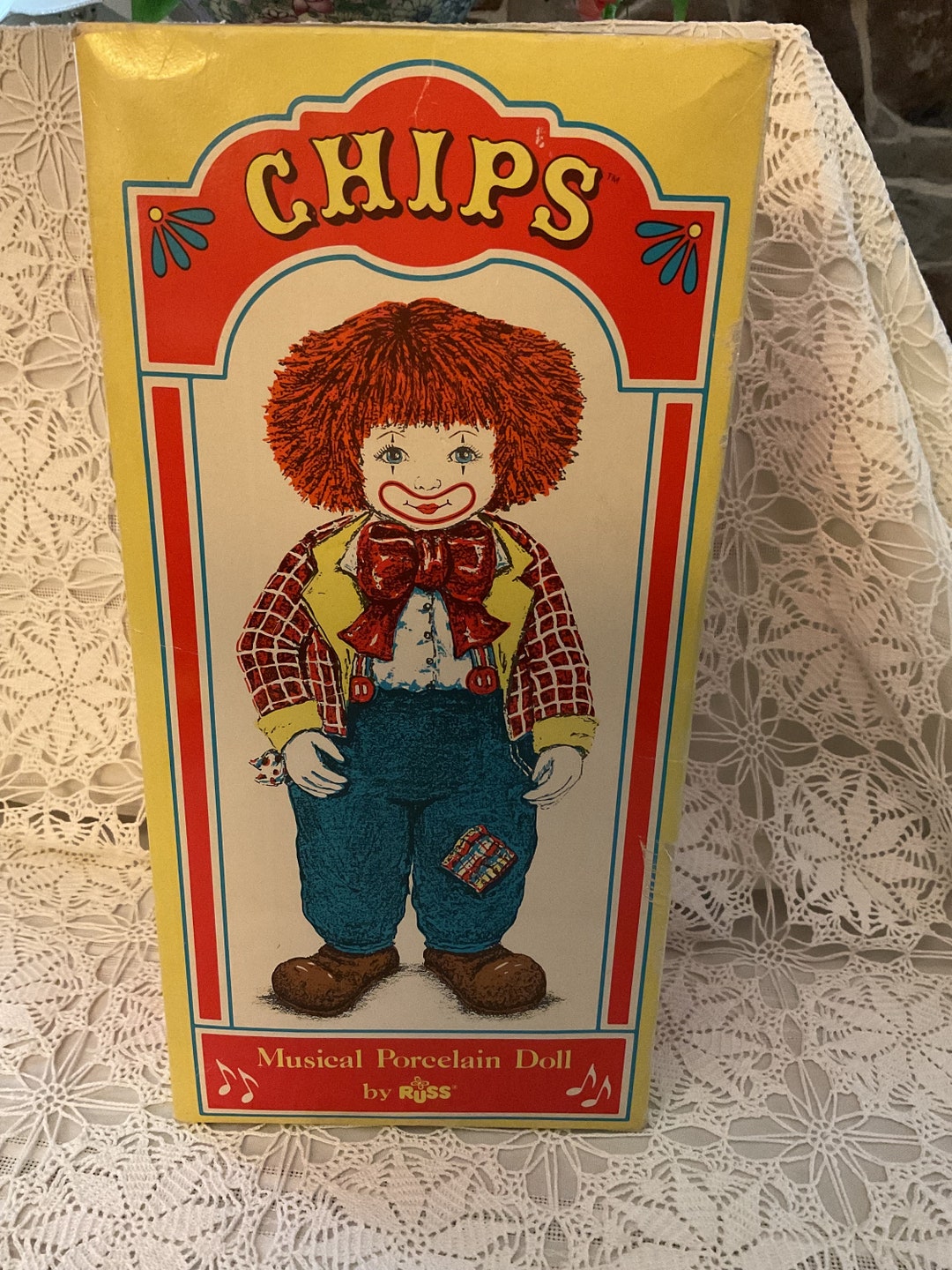 Musical Wind up Vintage 1980s CHIPS Clown - Etsy