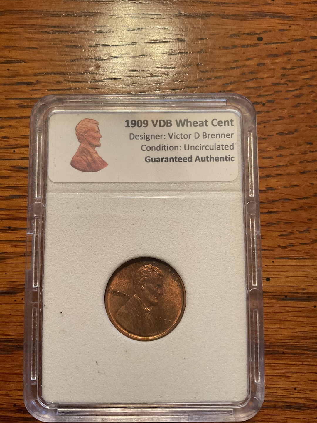 1909 Vdb Wheat Penny RB - Etsy