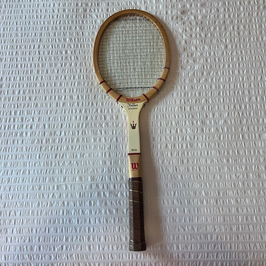 Vintage 1970s Wilson Jack Kramer Autograph Wooden Tennis Racquet - Etsy