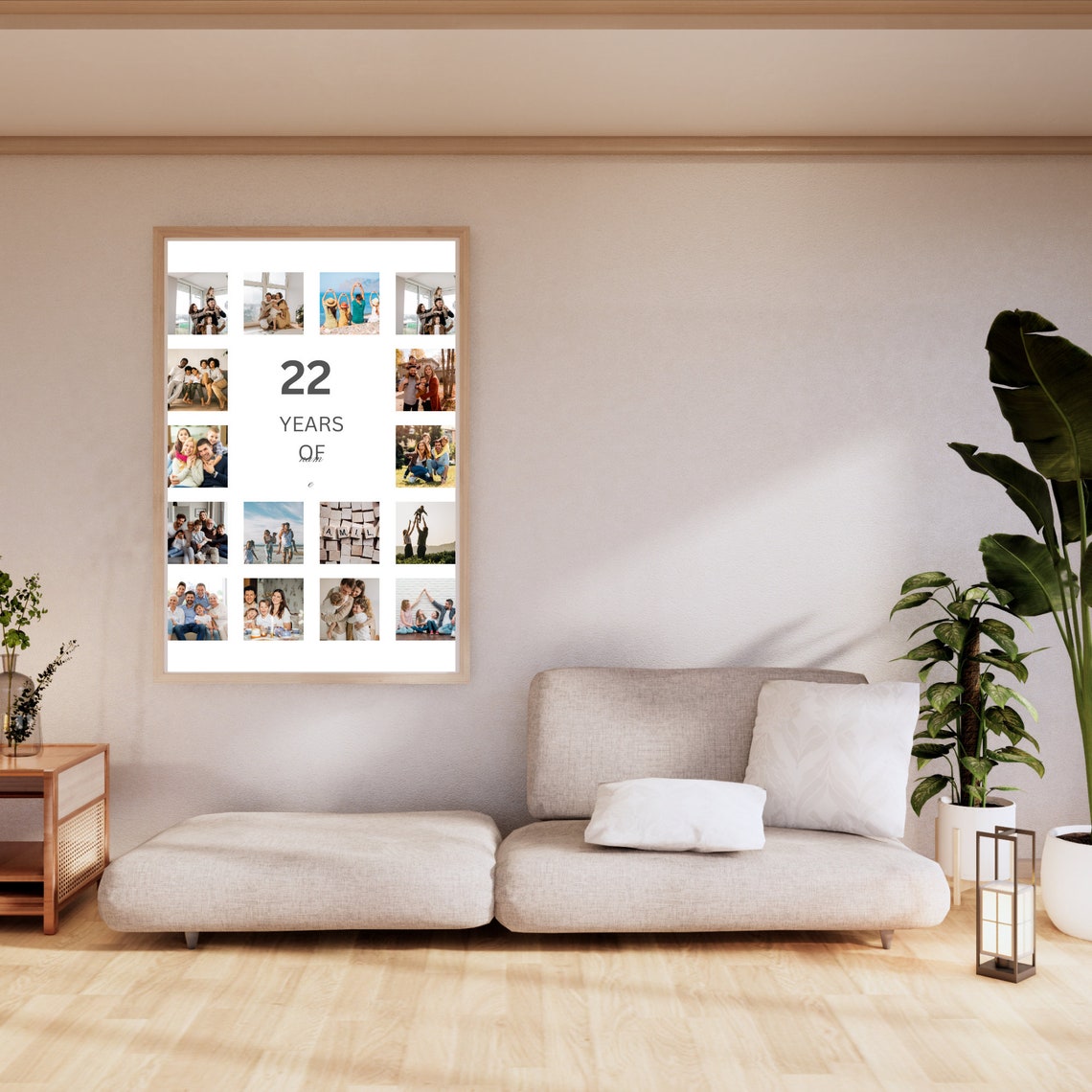 Anniversary Digital Gift,birthday Photo Collage,birthday Photo Collage ...