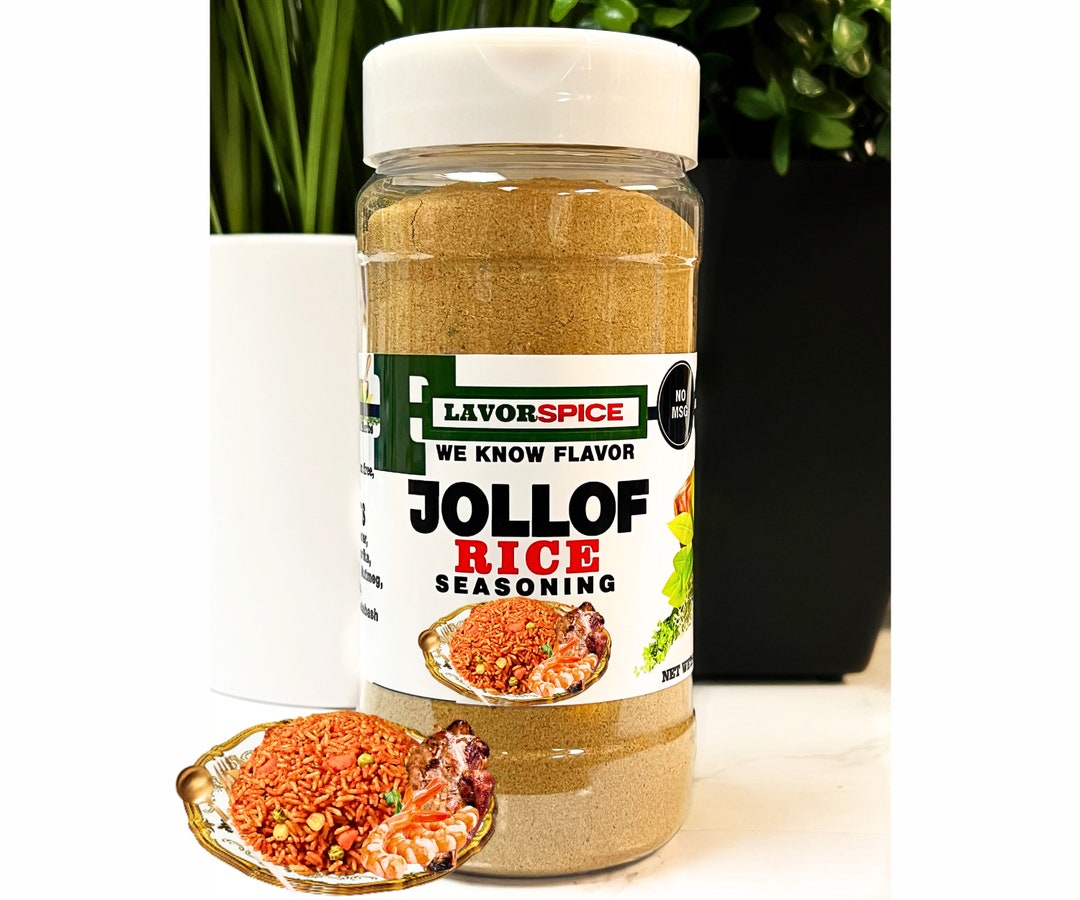 Jollof Rice Seasoning Made With 100% Natural Herbs and Spices With No ...