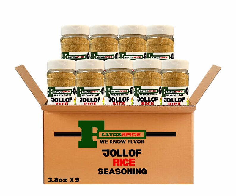 Jollof Rice Seasoning Made With 100% Natural Herbs and Spices With No ...