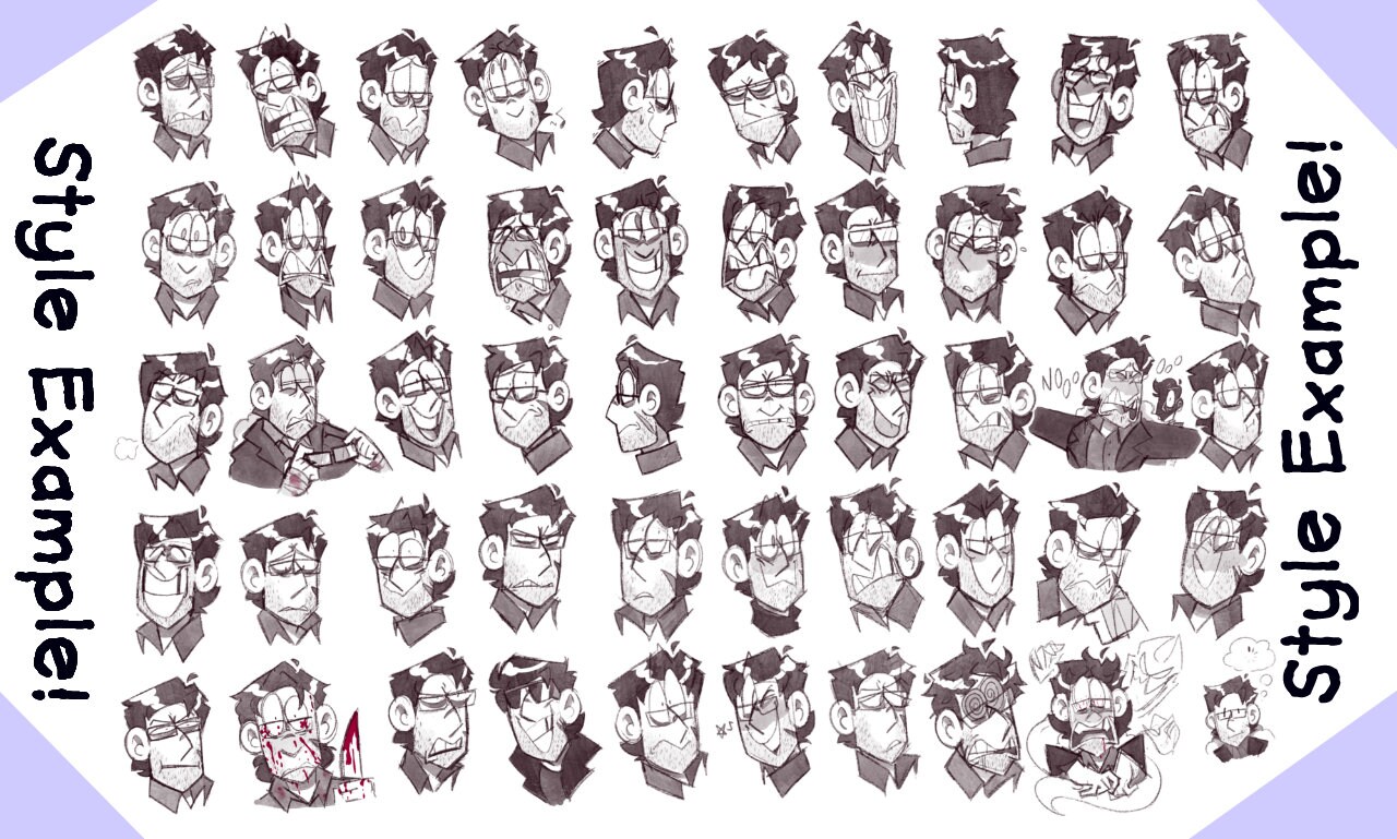 Character Emote Commissions - Etsy