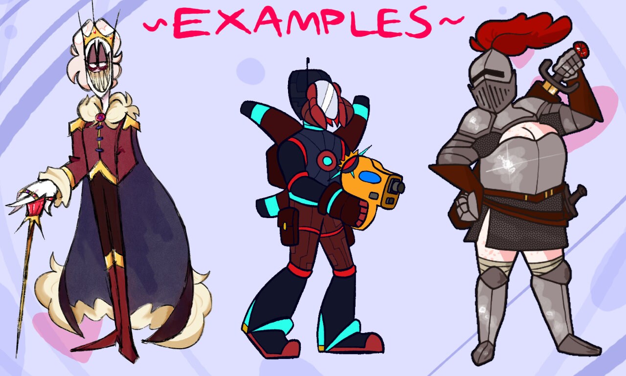 Character Art Commissions - Etsy