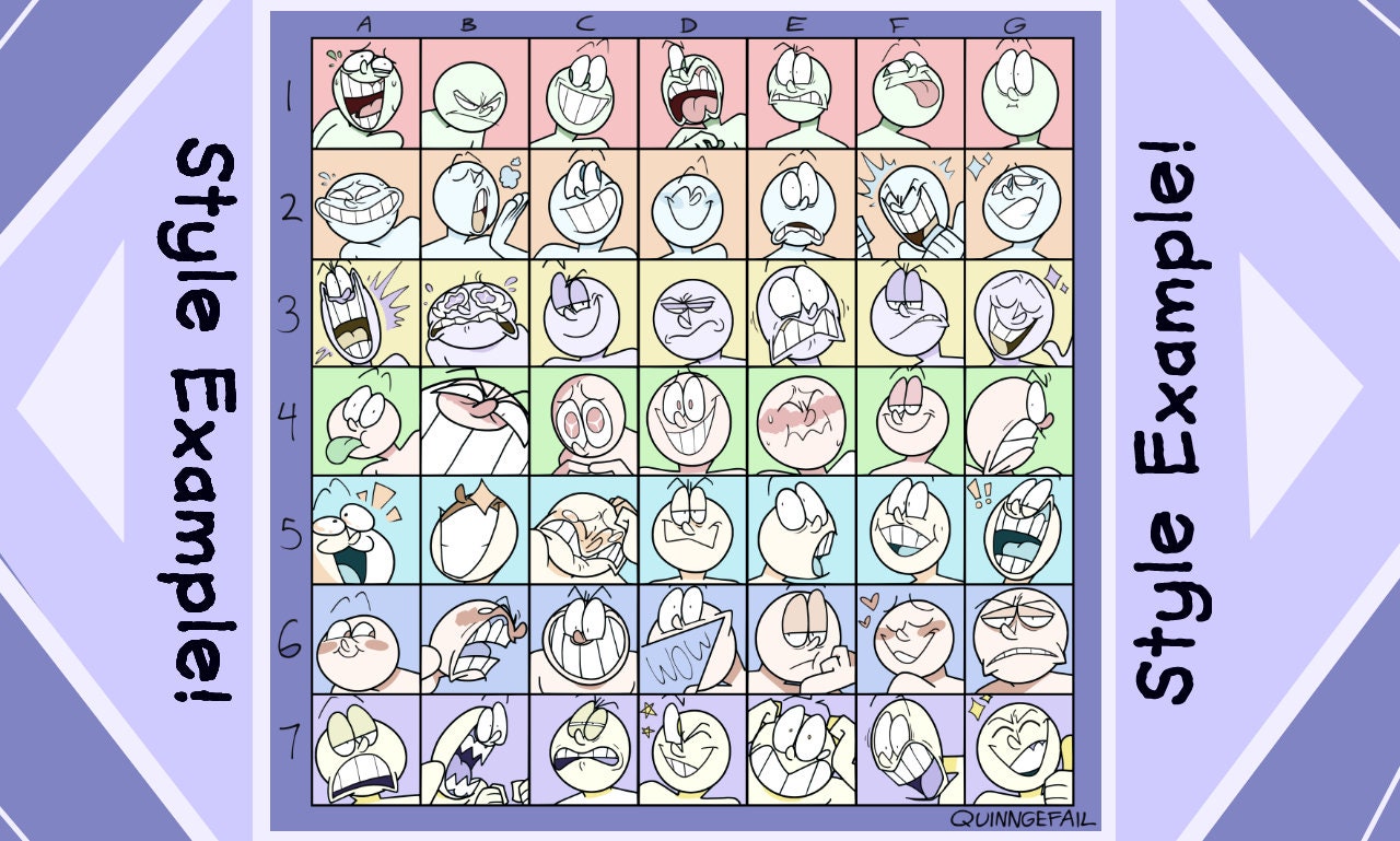 Character Emote Commissions - Etsy